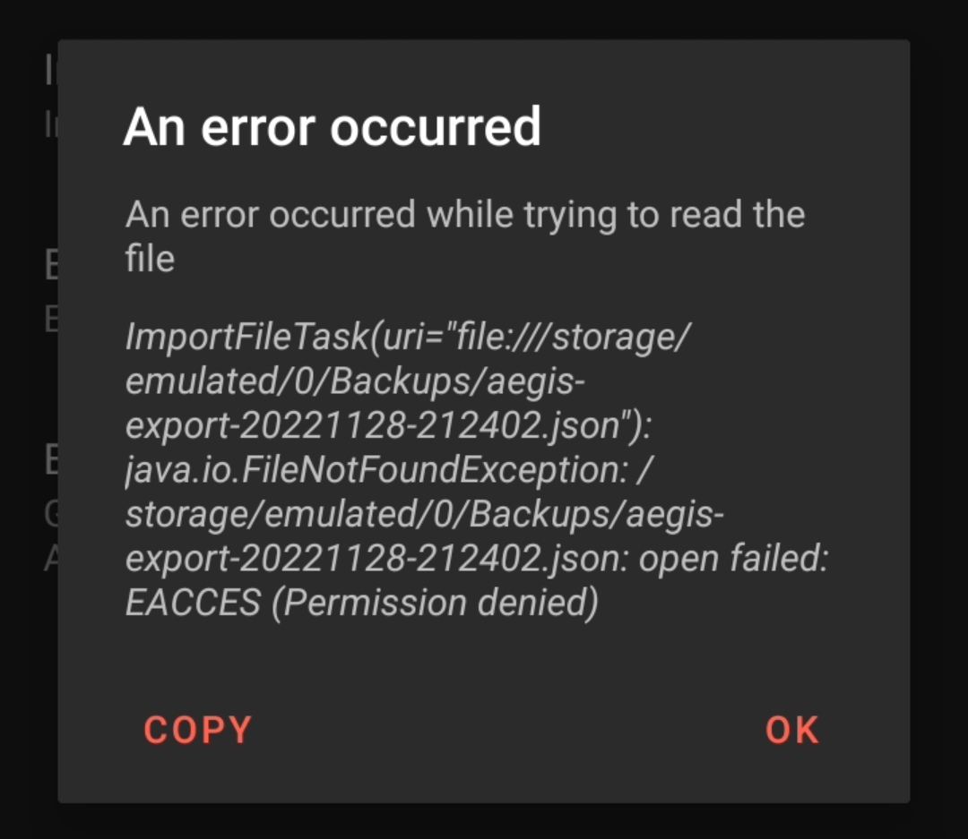 Unable to import from FreeOTP tokens.xml · Issue #1031 · beemdevelopment/Aegis · GitHub