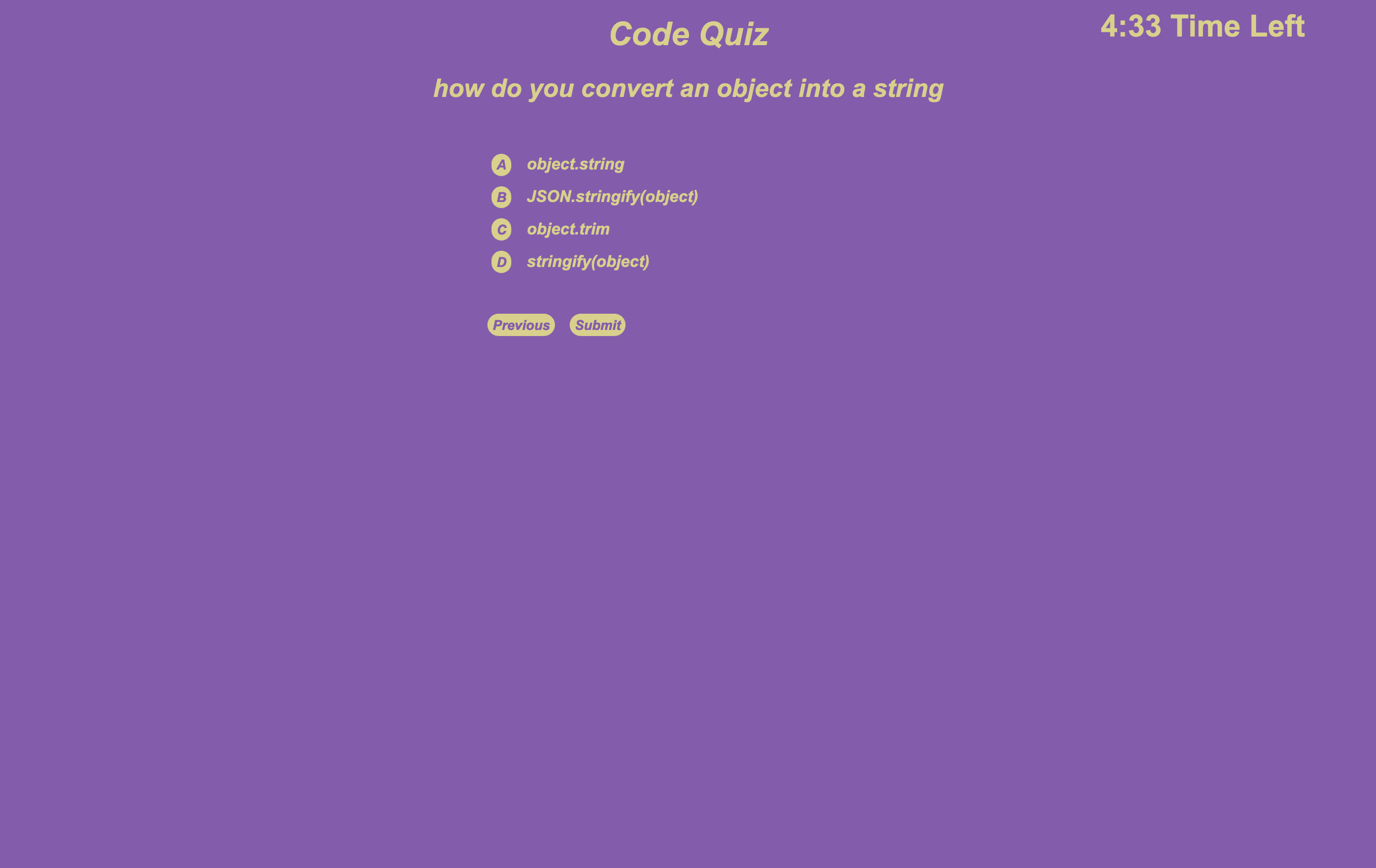 Github Sullivann7789the Great Code Quiz A Code Quiz For Beginner Coders Who Want To Test 5921
