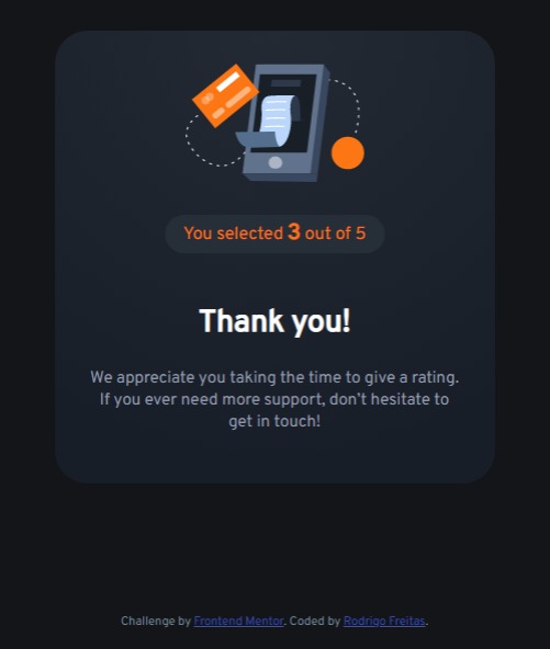 GitHub - Rodjfreitas/interactive-rating-component-main: The challenge ...