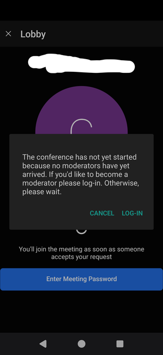 Android App Can No Longer Joincreate Meeting On Community Jitsi Instance Without Logging In