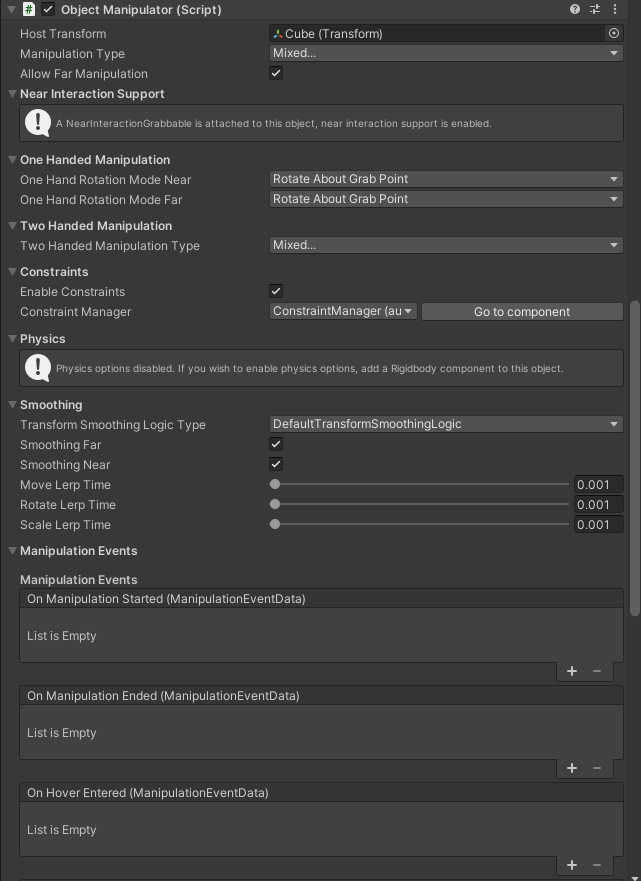 Operation may not be sensible with local RotationAxisConstraint. · Issue #11245 · microsoft ...