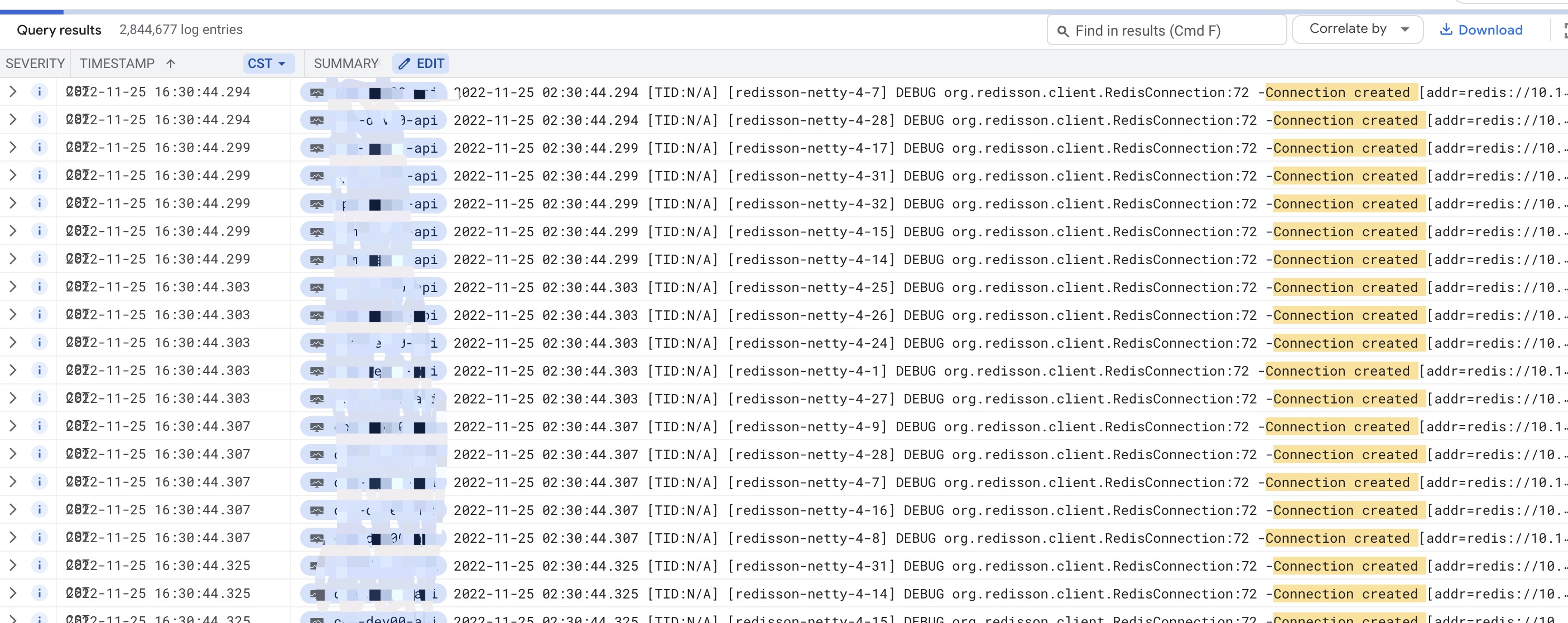 In an istio environment, if one of the redis slave nodes down, the system cpu will surge · Issue ...