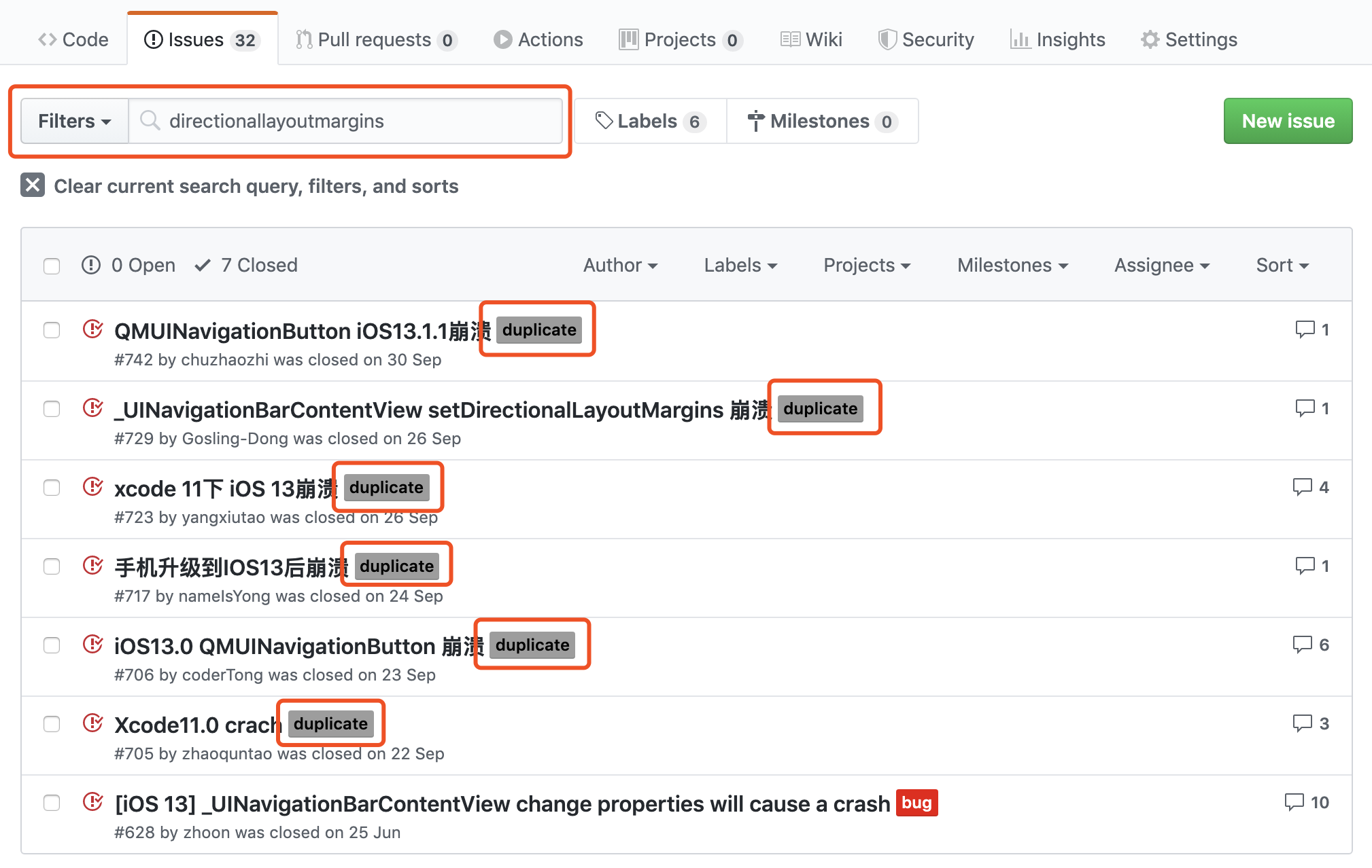 iOS iPhone 13.1.2 会崩溃 · Issue #817 · Tencent/QMUI_iOS · GitHub