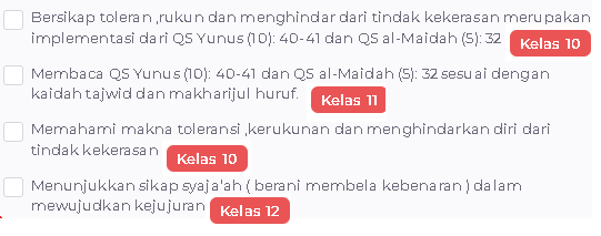 [Kasus di eRapor v6.0.1 K-13 Revisi] Tujuan Pembelajaran Yang Diinput Untuk Kelas X tapi yang ...