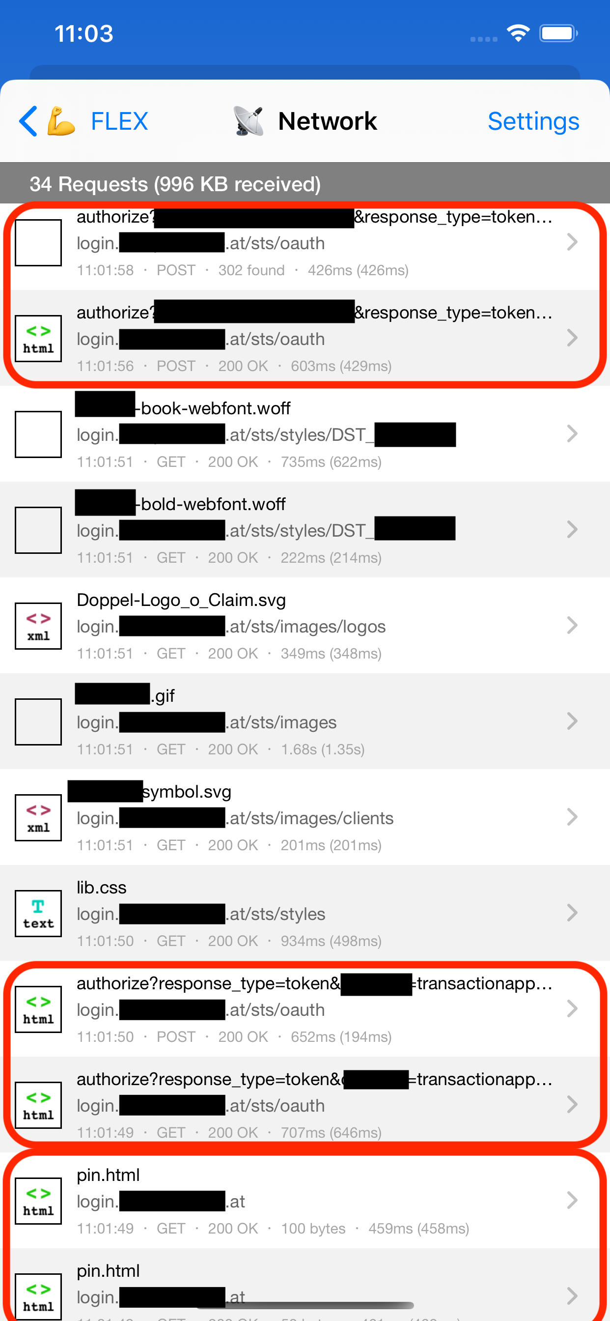 Duplicate network requests with SSL Pinning · Issue #356 · FLEXTool/FLEX · GitHub