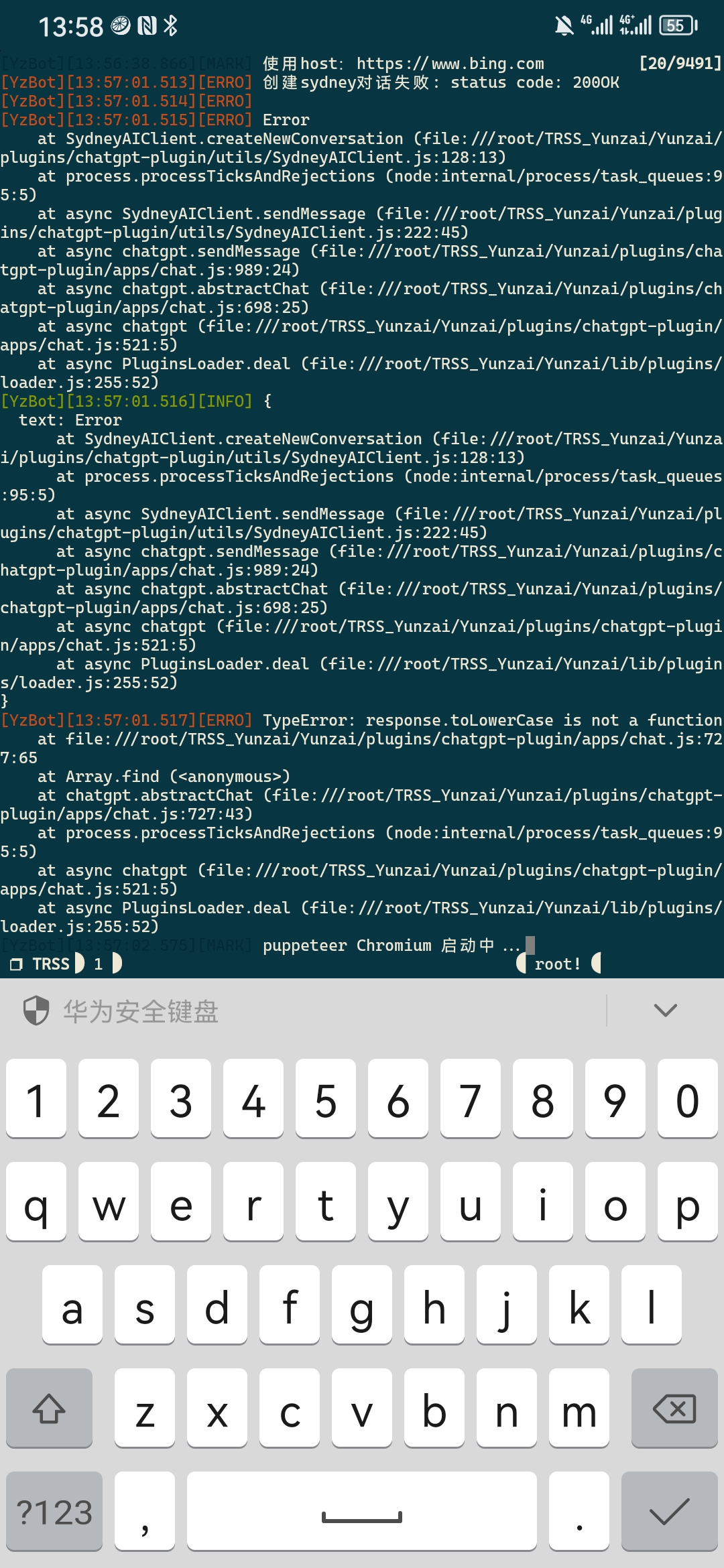佬，创建sydney失败 · Issue #282 · ikechan8370/chatgpt-plugin · GitHub