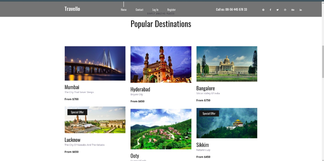 GitHub - VismayaUnnikrishnan/Travello-Project