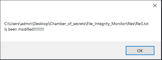 GitHub - uzair-khn/File-Integrity-Monitor: Monitoring the files within ...