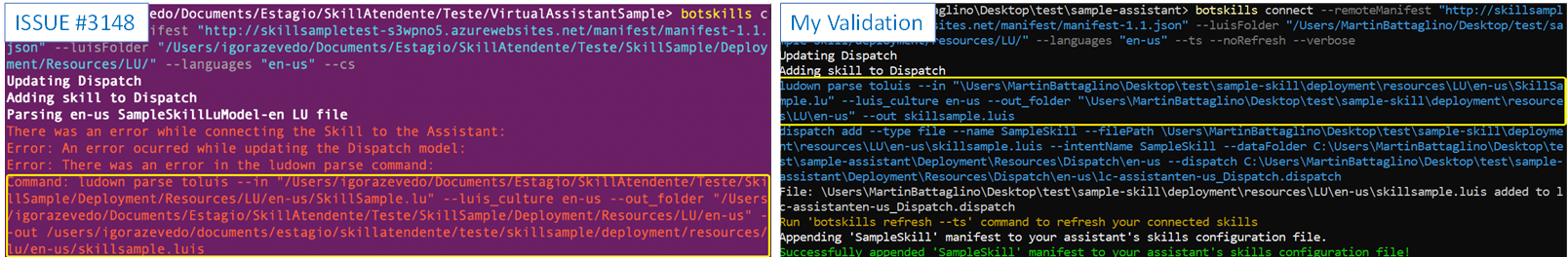 Command botskills connect --remoteManifest Failed · Issue #3148 · microsoft/botframework ...