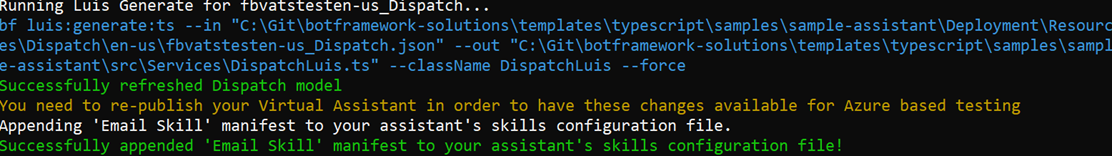 There was an error while connecting the Skill to the Assistant · Issue #3660 · microsoft ...