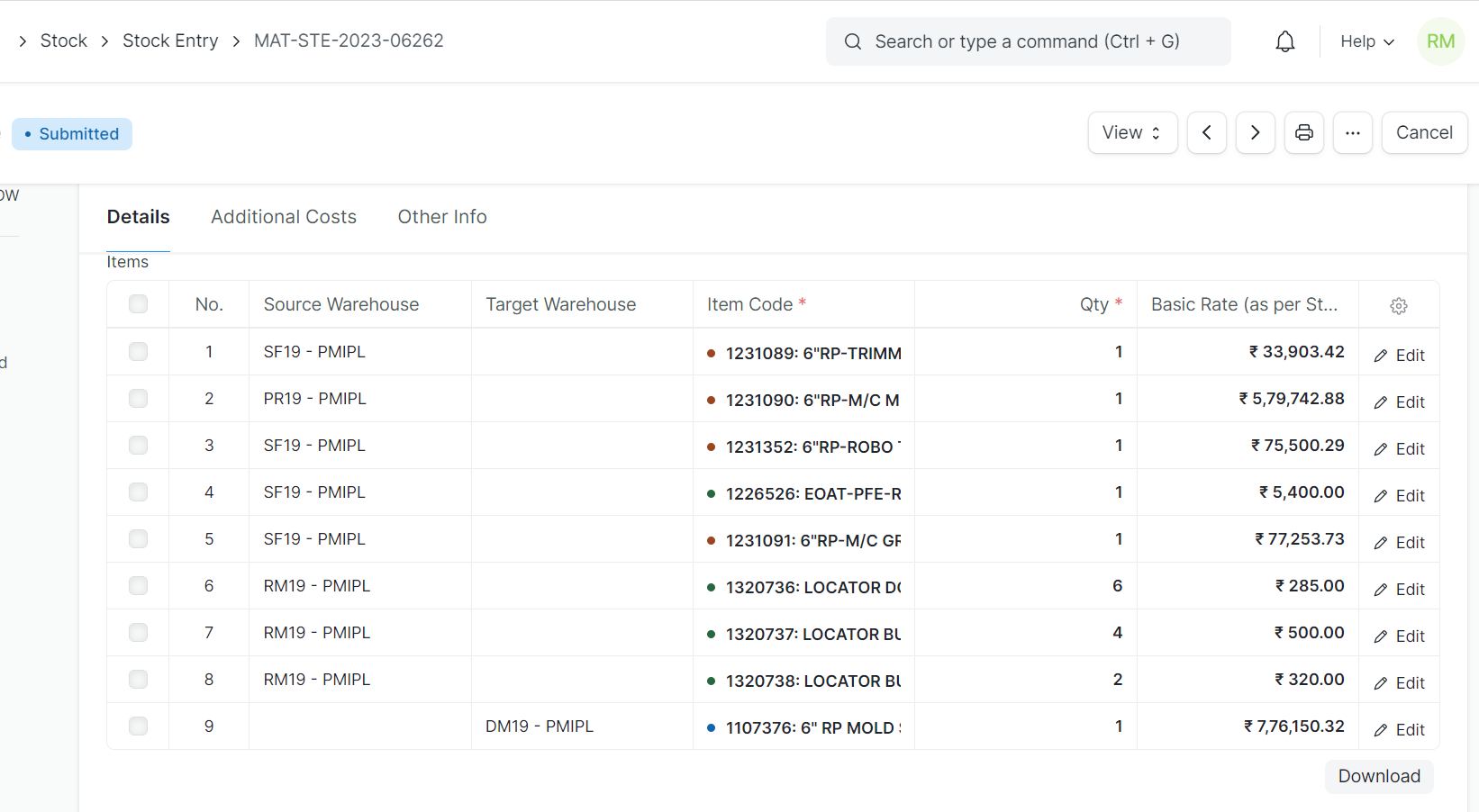 Inventory balance qty updating issue in Stock Balance report · Issue #35546 · frappe/erpnext ...