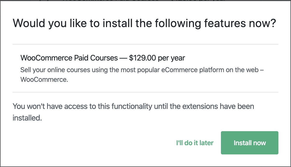 Add onboarding wizard Features step · Issue #3044 · Automattic/sensei · GitHub