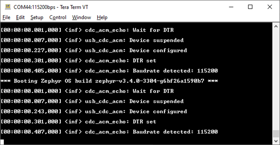 Stm32h743 Usb High Speed Cdc Acm Cant Receive Data · Issue 57499