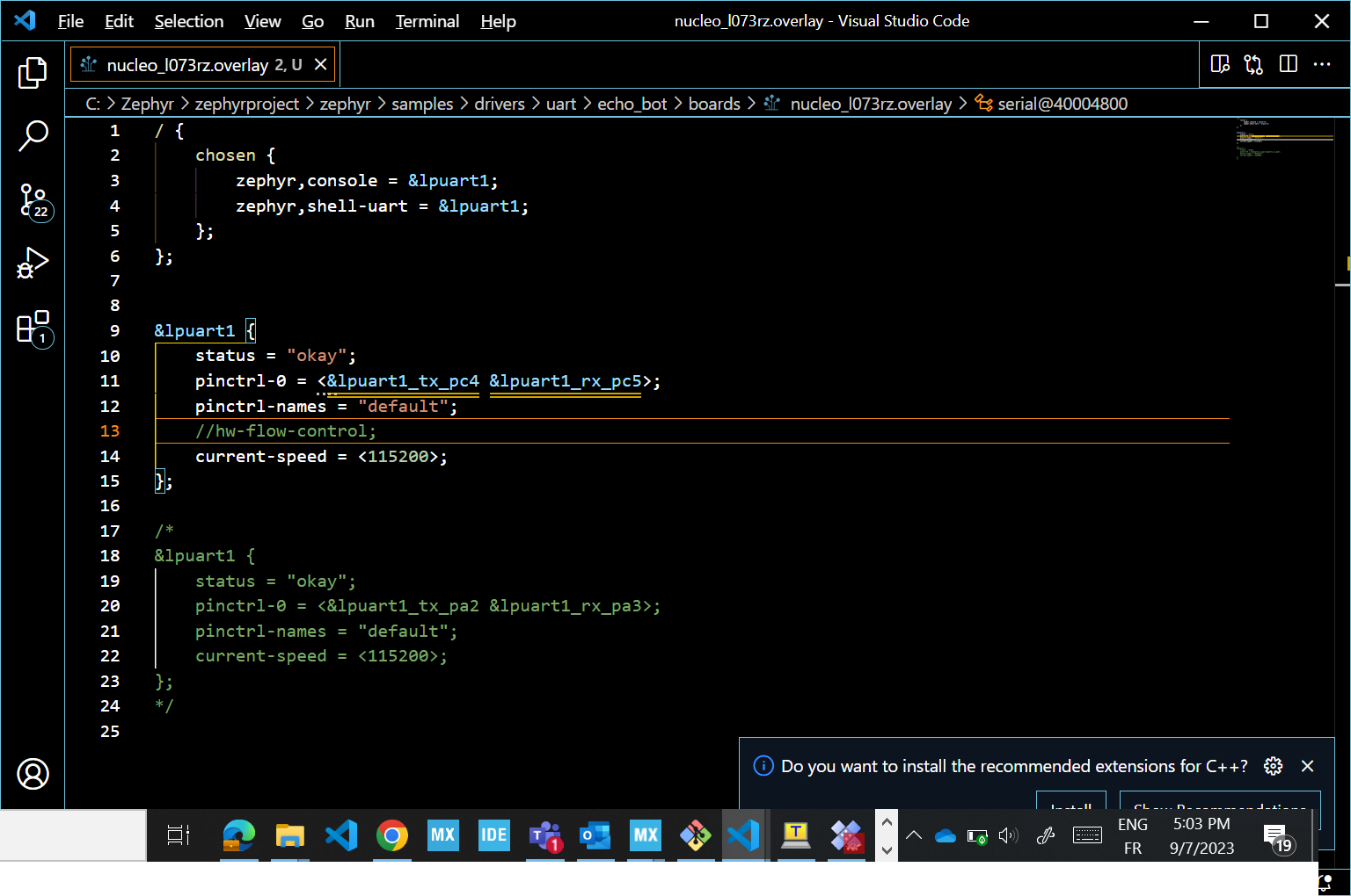 drivers: serial: STM32L0 LPUART does not support interrupt · Issue #62258 · zephyrproject-rtos ...