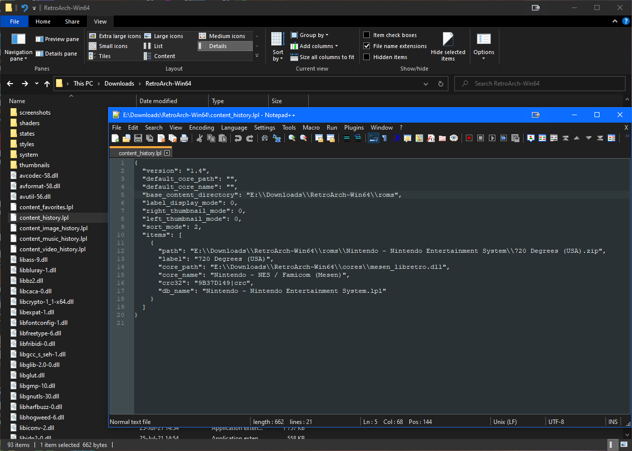 [Desktop Menu] Second empty content_history.lpl created in the playlists folder · Issue #12888 ...