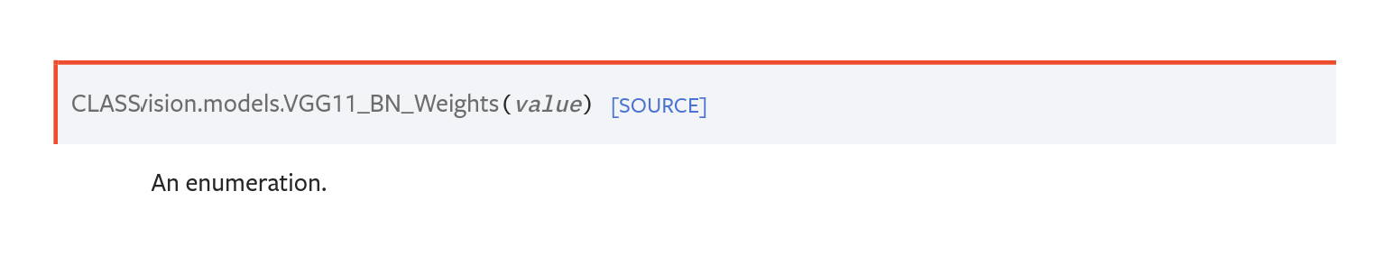 Weight docs are broken · Issue #7992 · pytorch/vision · GitHub