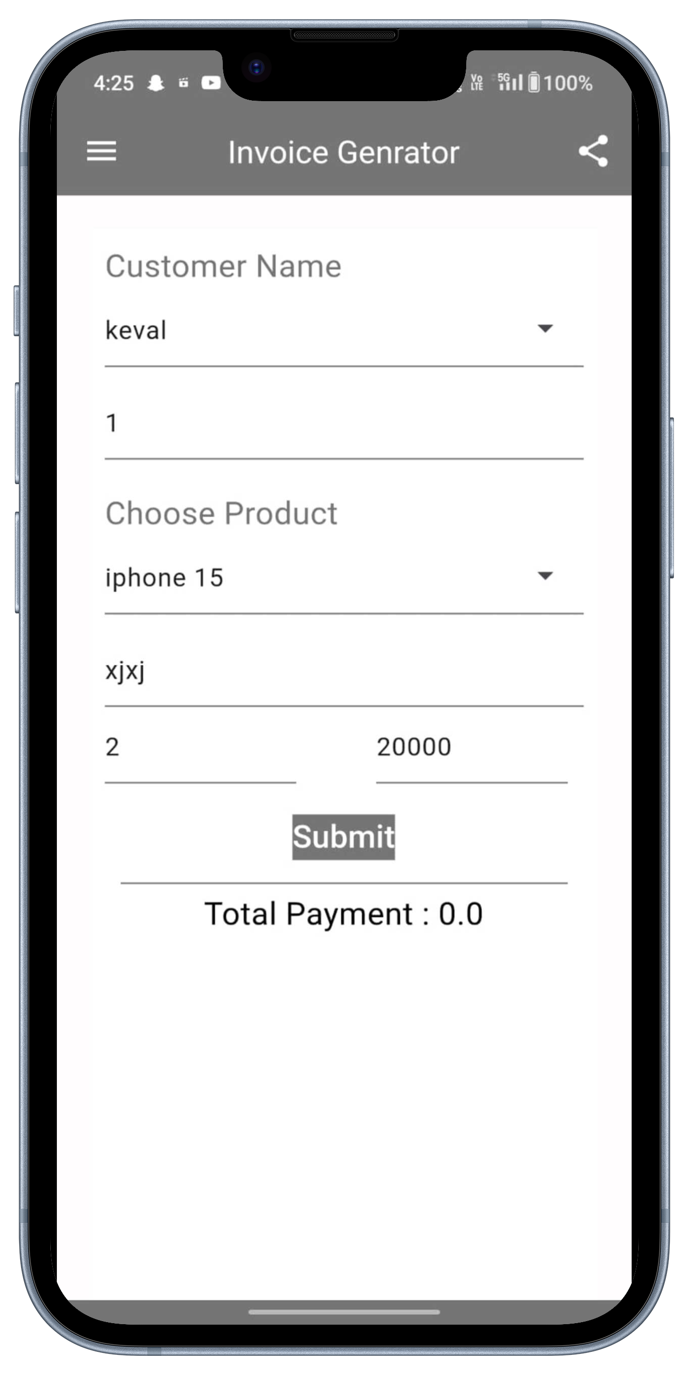 GitHub - kansarakeval/invoice_generator
