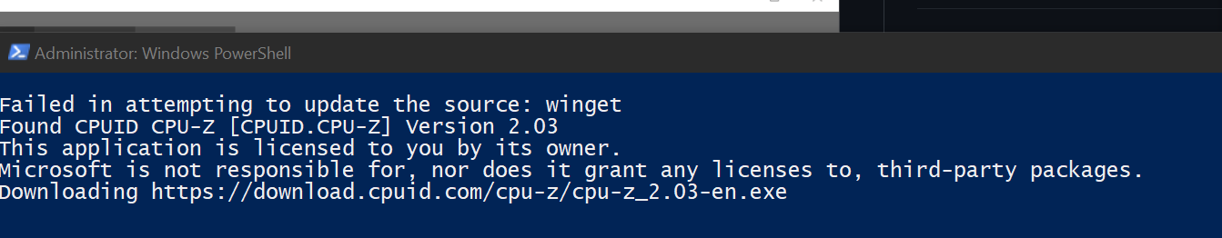 Can't install programs · Issue #403 · ChrisTitusTech/winutil · GitHub