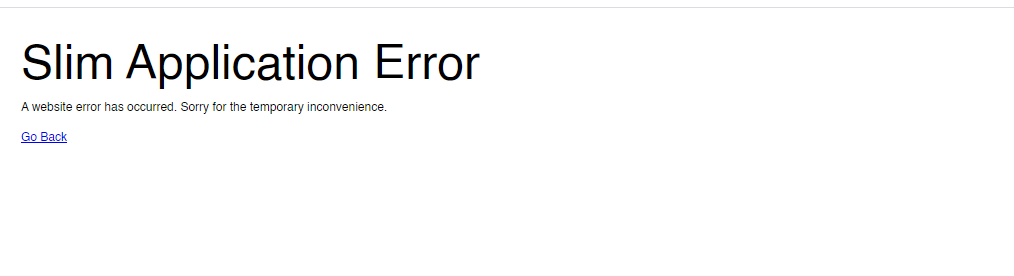 Slim Application Error Issue 4056 AzuraCast AzuraCast GitHub