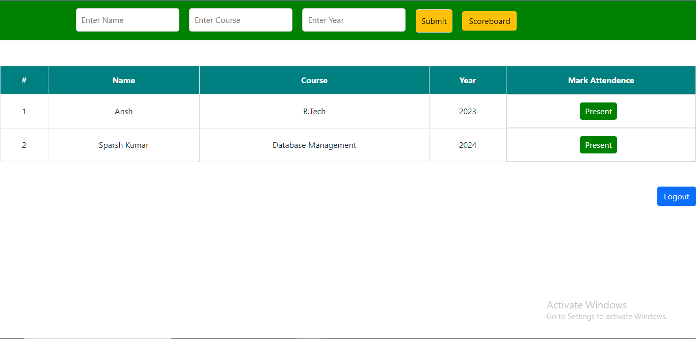 GitHub - anshmahajan05/Student-Attandance-Management-System