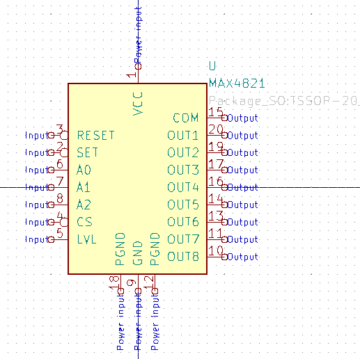 Added MAX4820 and MAX4821 relay drivers from Maxim Integrated (!2648 ...