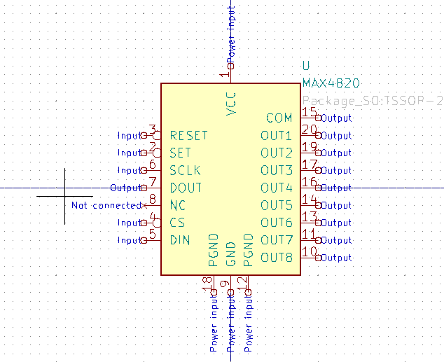Added MAX4820 and MAX4821 relay drivers from Maxim Integrated (!2648 ...