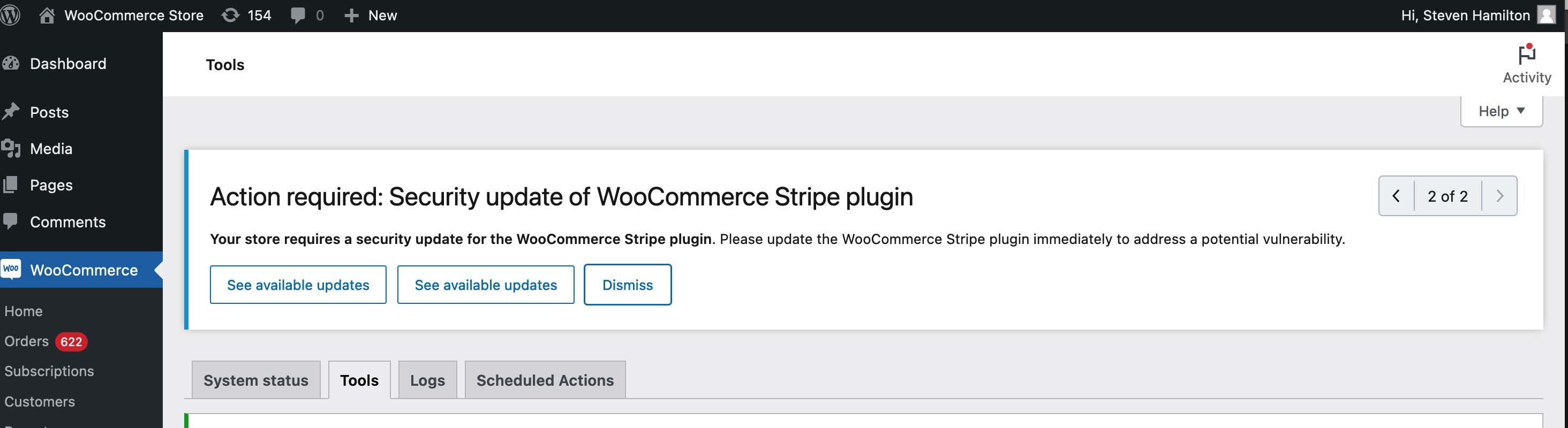 Undismissable notice · Issue #36913 · woocommerce/woocommerce · GitHub