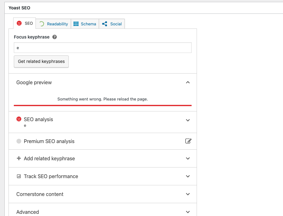 Yoast SEO not working on Wordpress · Issue #19284 · Yoast/wordpress-seo · GitHub