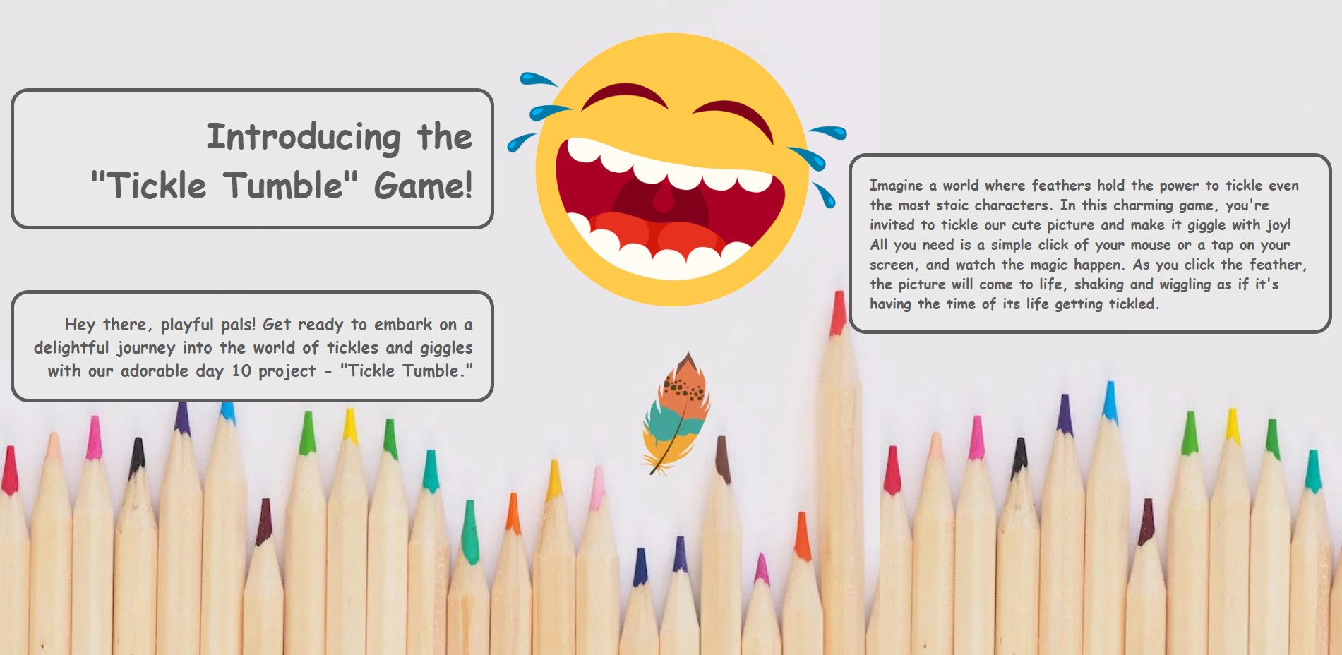 GitHub - TanapaPalmer/TICKLE_TUMBLE: I'm crafting Tickle Tumble with ...