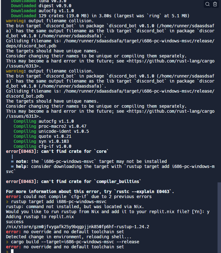Cannot compile file serenity · Issue #1 · VirtualBrightPlayz/DiscordStatusCB · GitHub