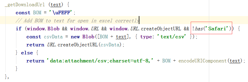 Chrome浏览器export csv文件，文件内容过大下载失败 · Issue #1442 · iview/iview · GitHub
