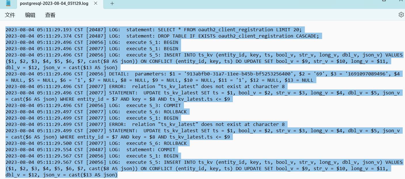 [Bug] all tables are dropped · Issue #9040 · thingsboard/thingsboard · GitHub