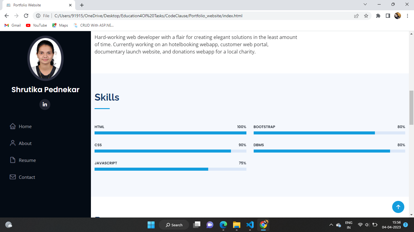 GitHub - pshrutika/CodeClause_Portfolio_Website