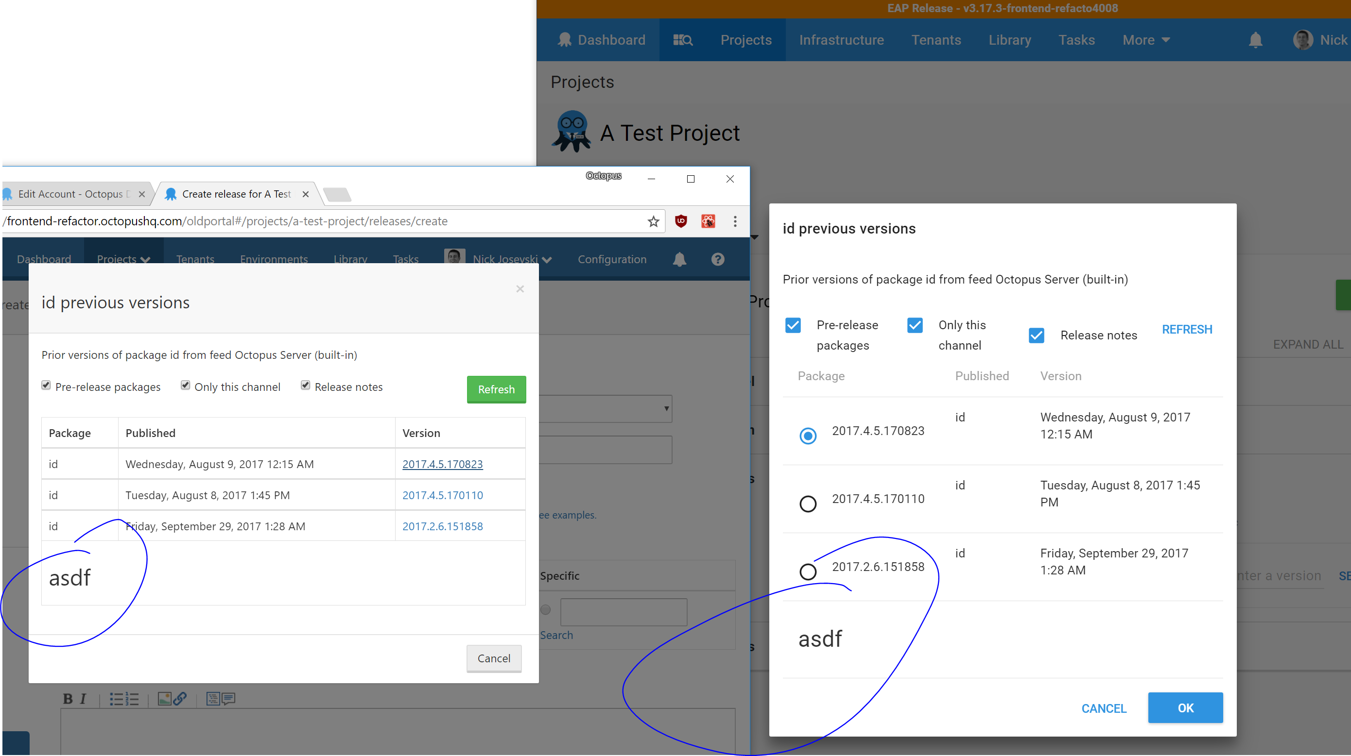 Fix Release Notes On The `release Package Version Search` Page · Issue 2631 · Octopusdeploy