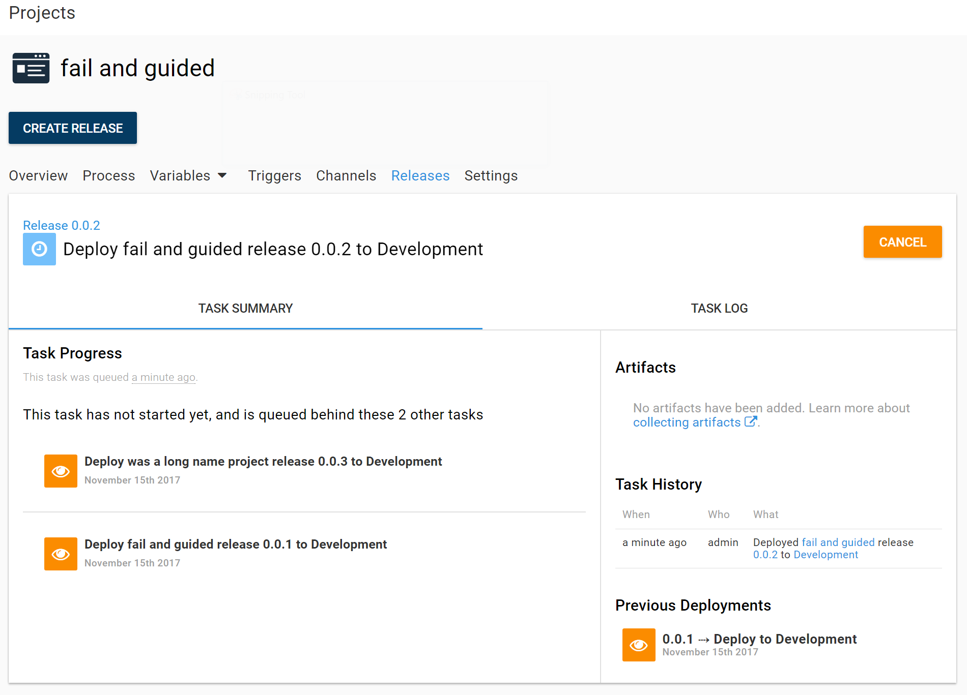 Guided Failure UI Improvement. · Issue #3907 · OctopusDeploy/Issues · GitHub