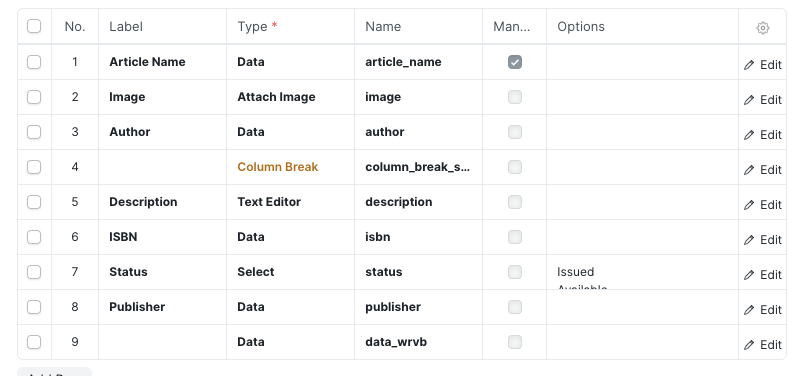 Delete Empty Doc Field Or Raise An Error When Saving A Doctype · Issue 19336 · Frappefrappe 