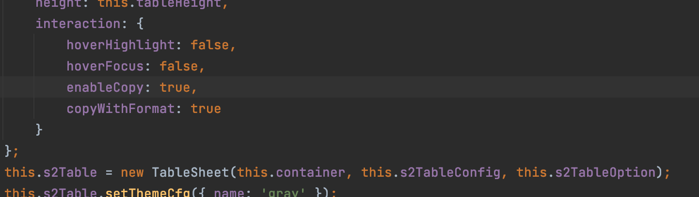 🤔表格不支持复制吗？配置了enableCopy不生效，帮忙看看 · Issue #1113 · antvis/S2 · GitHub