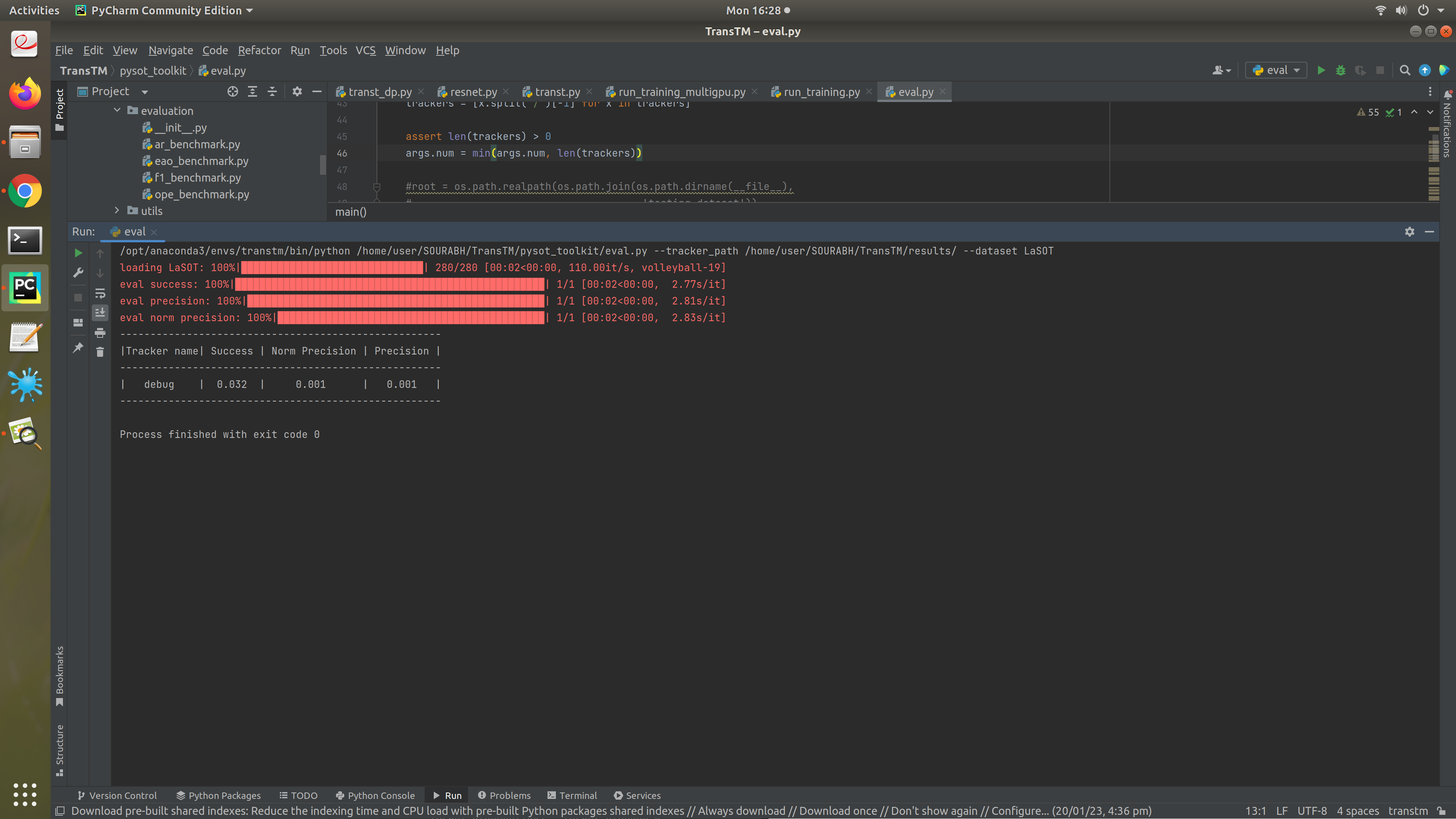 how to replicate the results? · Issue #2 · chenxin-dlut/TransT-M · GitHub