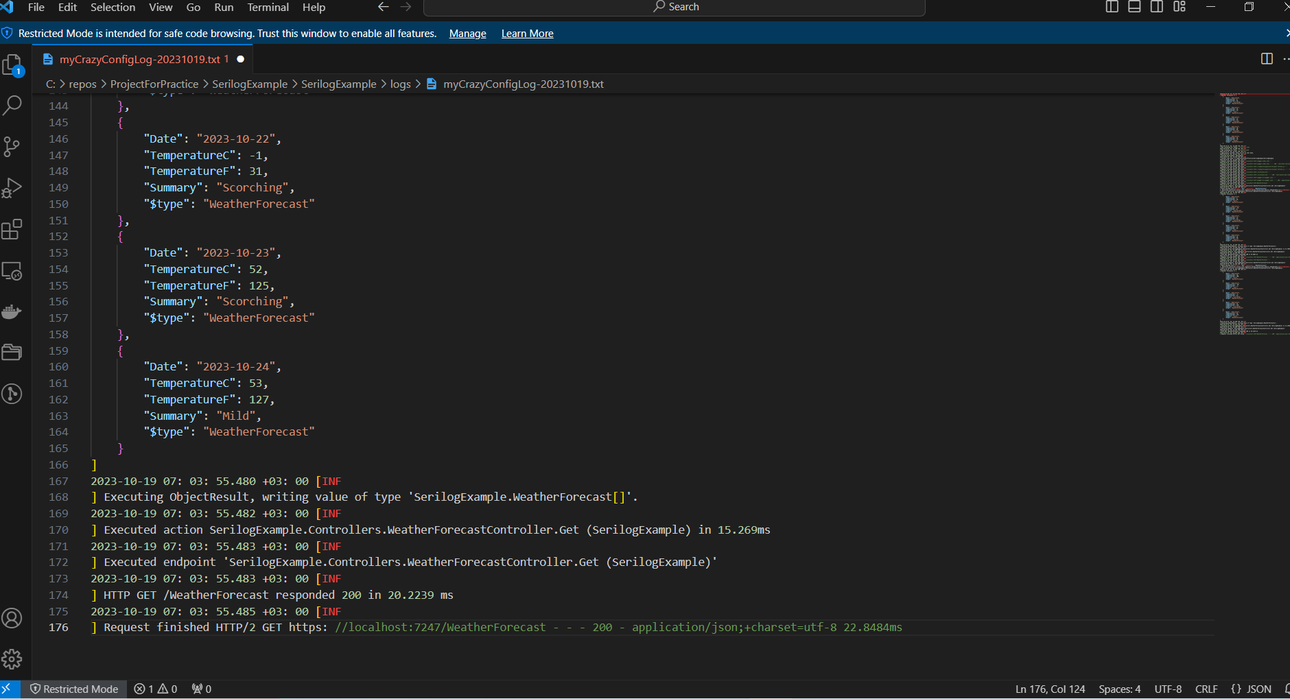 GitHub - Olyala94/SerilogExample