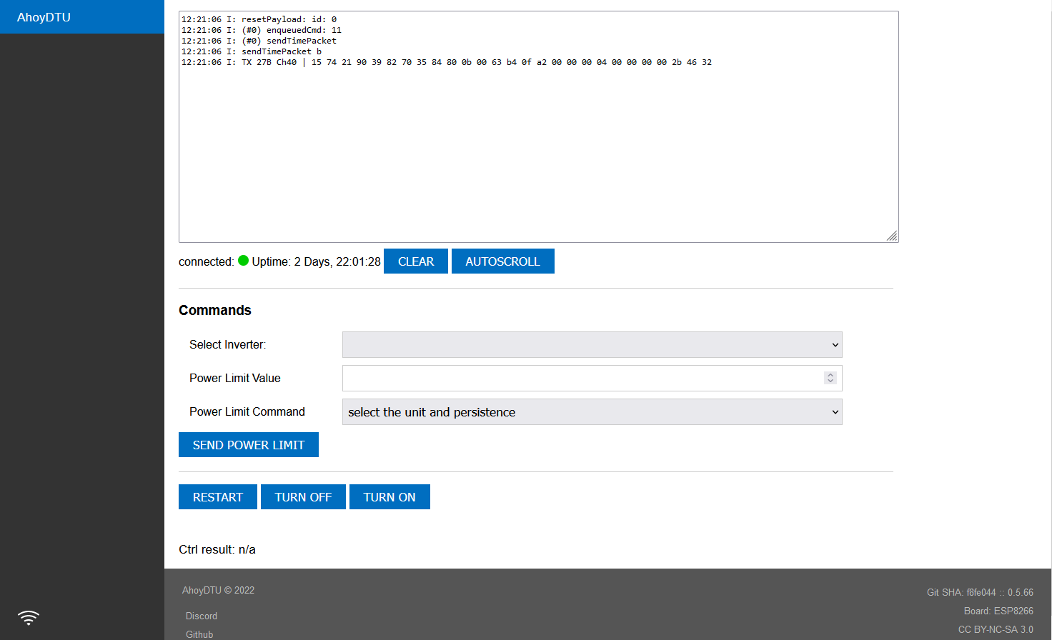 Feature Request: Exclude internal Flash Pins, Power Limit über Serial / Control · Issue #546 ...