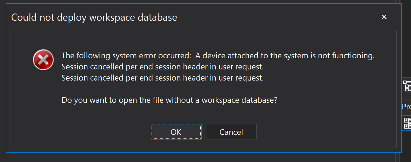 Could not deploy workspace database · Issue #478 · TabularEditor/TabularEditor3 · GitHub