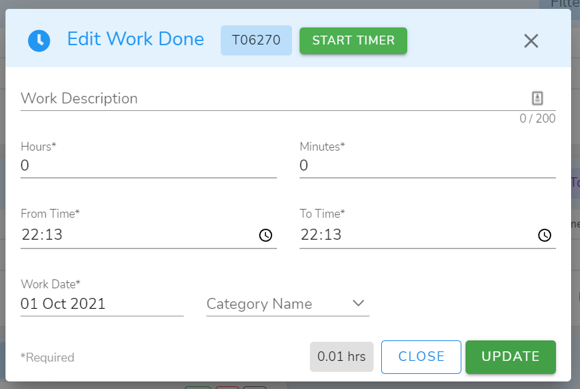 Work done edit not working from home page in case of Detailed Enabled · Issue #777 · madrecha ...