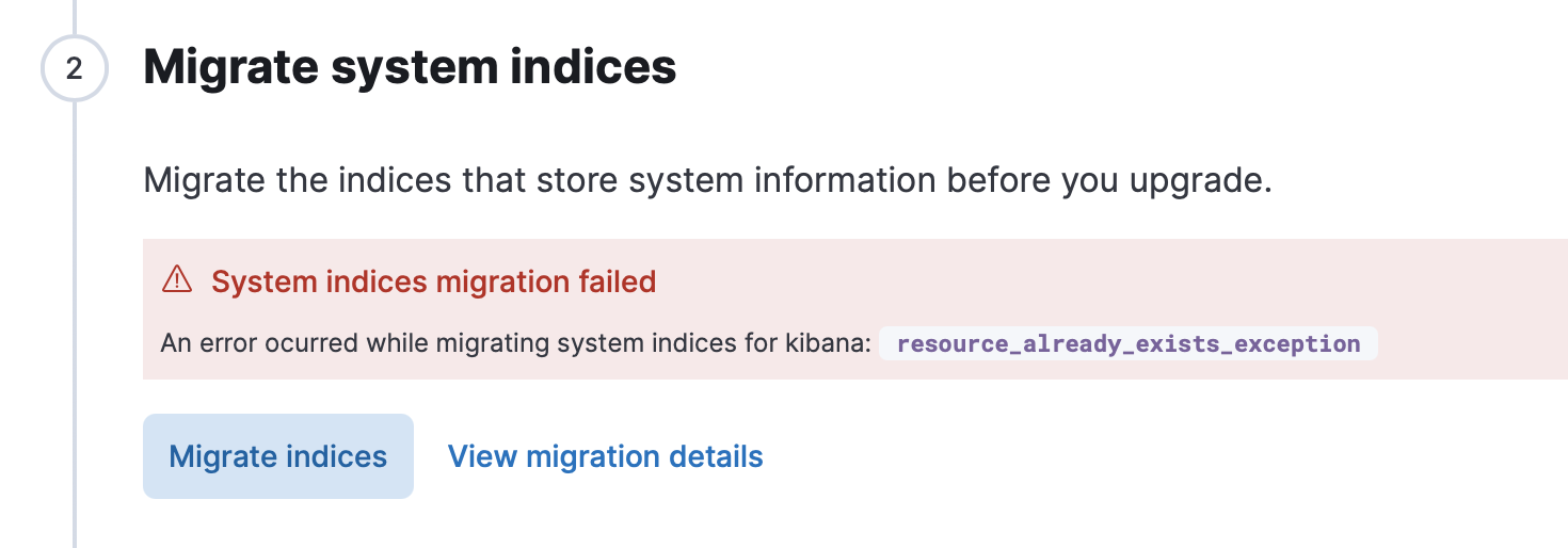 [Upgrade Assistant] Enhance system indices migration errors · Issue #119429 · elastic/kibana ...