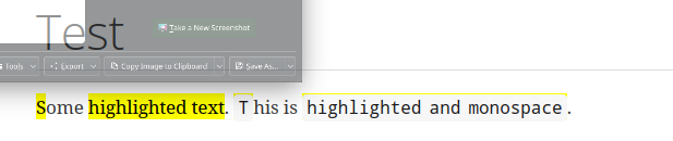 monospace and highlight do not work together · Issue #4360 · asciidoctor/asciidoctor · GitHub