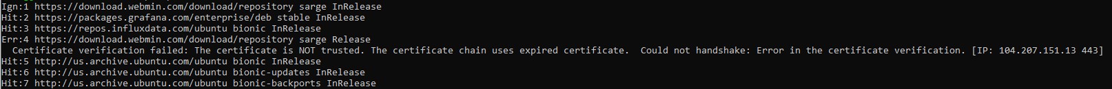 The download.webmin.com SSL Certificate Has Expired · Issue #1294 · webmin/webmin · GitHub