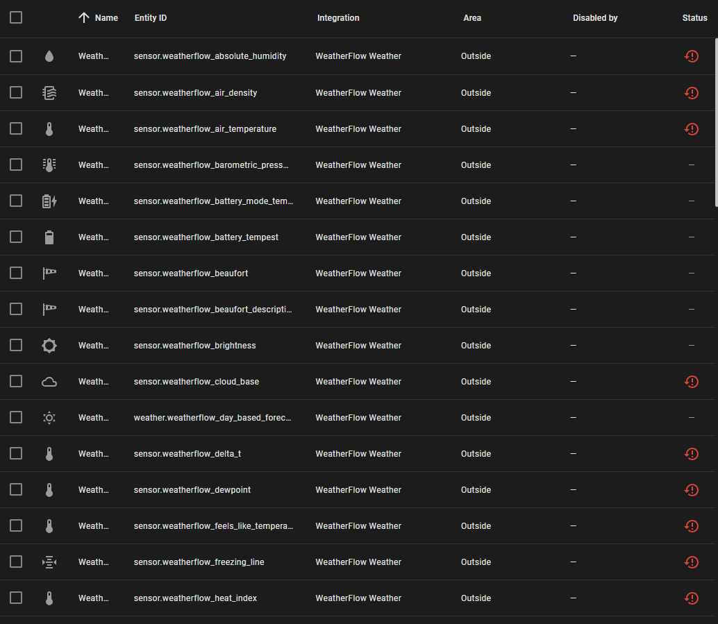 Weatherflow API seems to have broken the integration · Issue #81 · briis/hass-weatherflow · GitHub