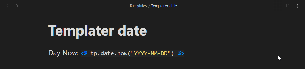 Templater Doesnt Run Its Skripts Doesnt Create Templates · Issue