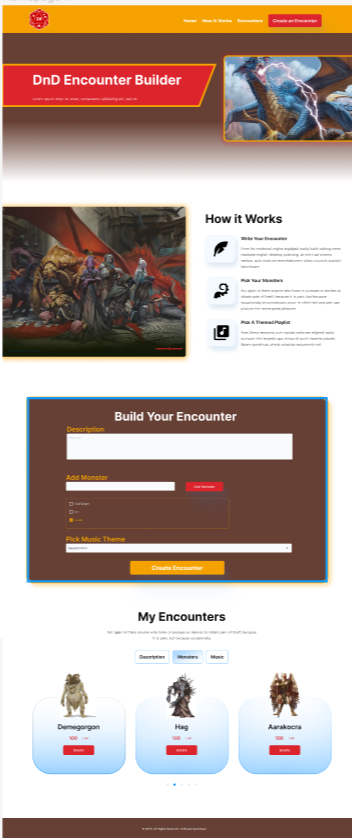 GitHub - tanvirkhon/dnd-encounter-creator: Repository for UofM Bootcamp