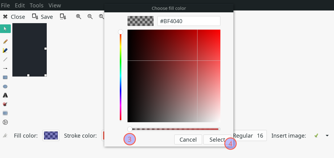 How do I add a shape without fill? · Issue #545 · shutter-project/shutter · GitHub