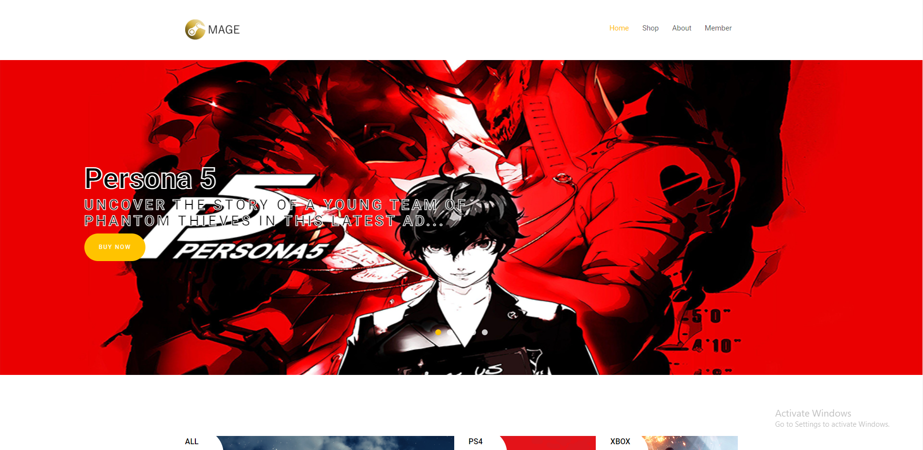 GitHub - marwan-neko/mage-store: E-Commerce store that sells video games